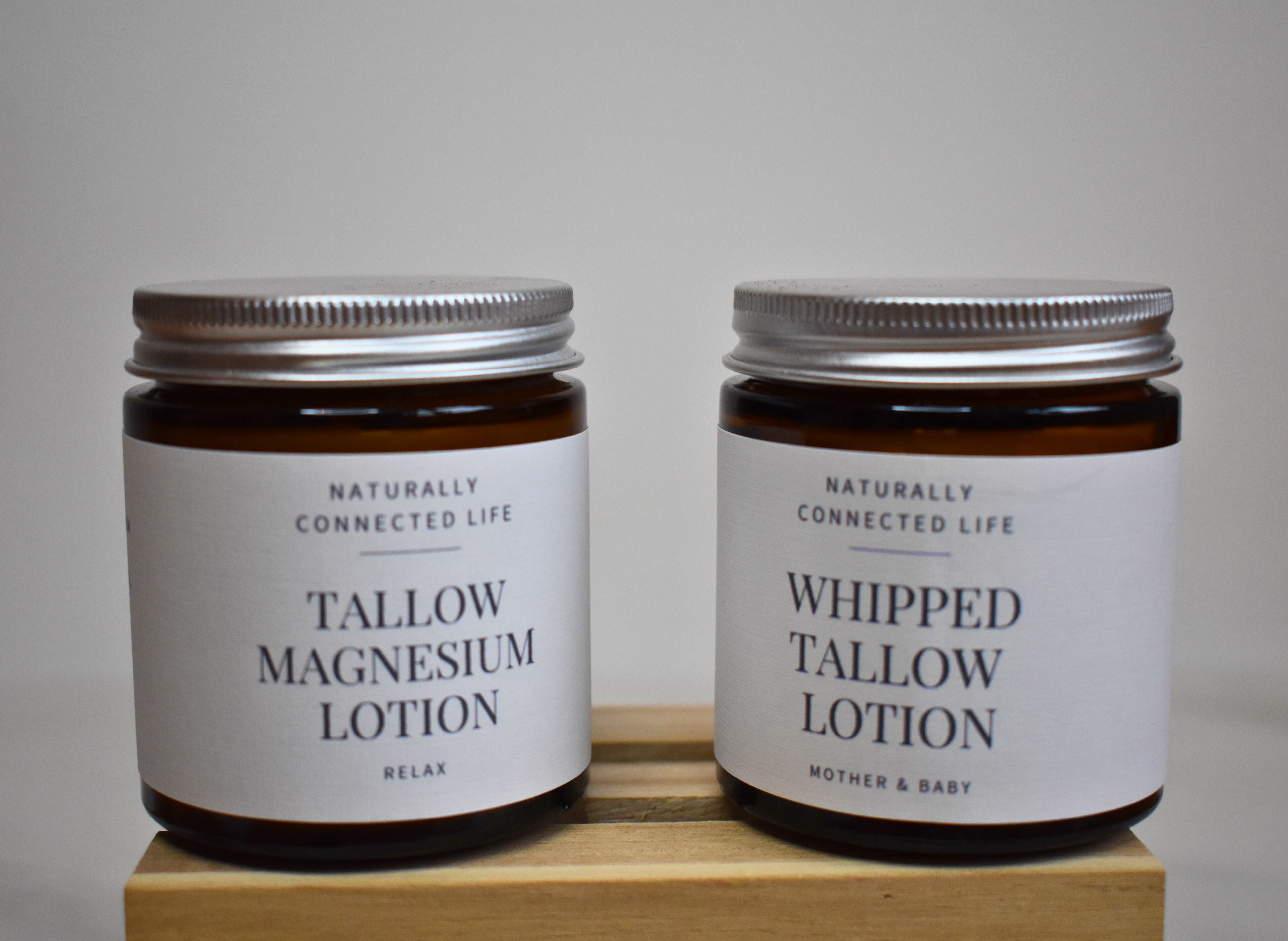Grass-fed Beef Tallow Skincare Bestsellers – Naturally Connected Life